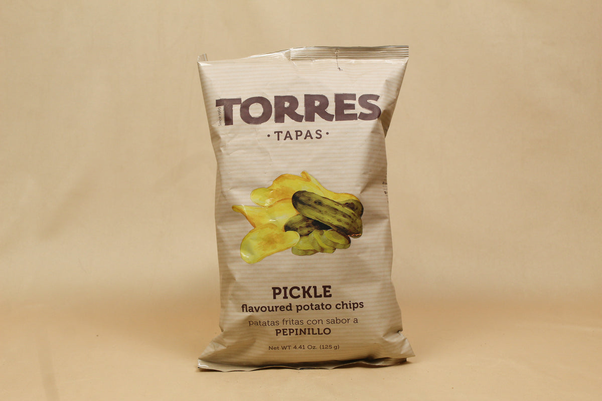 Pickle Potato Crisps 125g - Torres – The Cheesy Living Co.